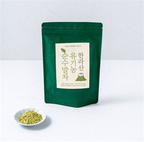 쿠마마켓 제주 유기농 순수 말차 무설탕무색소무향료
