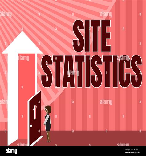 Text Caption Presenting Site Statistics Business Showcase Measurement