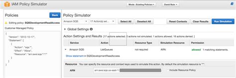Amazon Web Services Simplest Possible Iam Policy Is Denied Why