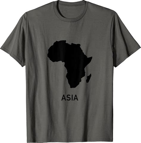 Africa Asia T Shirt Amazonde Bekleidung