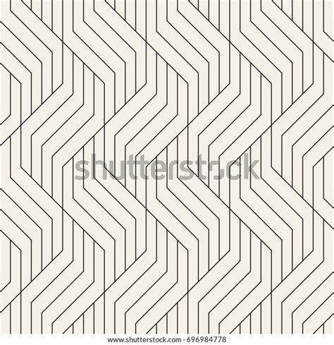 Vector Seamless Pattern Modern Linear Texture Stock Vector Royalty Free Shutterstock