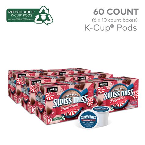 Swiss Miss Peppermint Hot Chocolate K Cups On Sale
