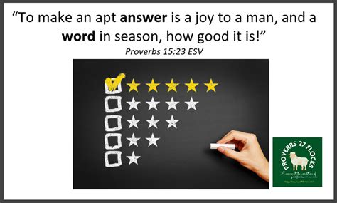 wisdom wednesday apt answers know your flocks and herds