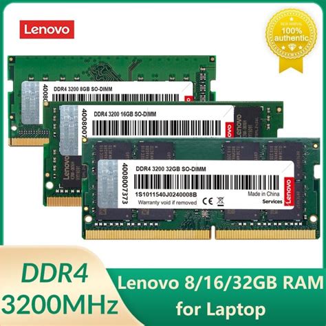 Lenovo DDR Mhz GB GB GB Laptop RAM Pin SO DIMM Memory For Laptop Notebook Ultrabook