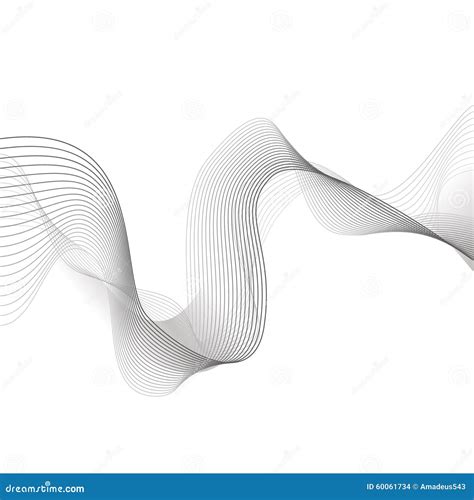 Abstract Wave Element For Design Vector Illustration Stock Vector Illustration Of Decoration