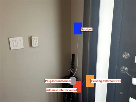 Electrical Install And Hide A New Doorbell Transformer In Finished Home Home Improvement