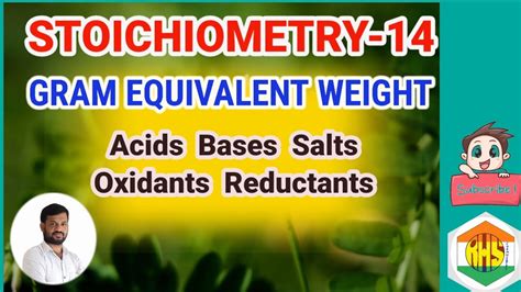 Stoichiometry 14 Youtube