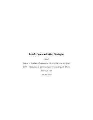 RRM3 D268 Task 2 For Each Character I Raymond Jenna You Observed In The Video Identify