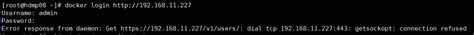Docker Getsockopt Connection Refused 问题解决connection Refused