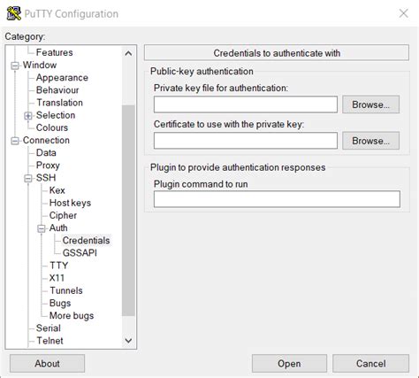 Terminal Using PuTTY VSC Documentation