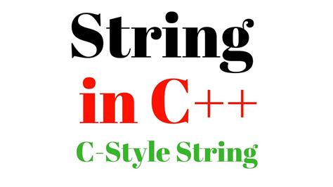 String In C Hindi Urdu Youtube