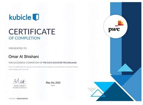 Omar Al Shishani On Linkedin Officially Im A Data Booster Thank You Pwc For This Opportunity