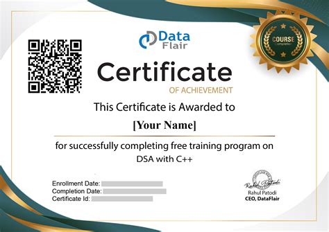free data structures and algorithms using c certification course