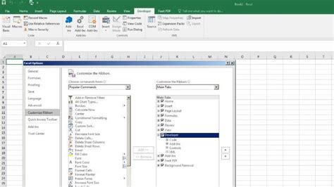 How To Add Developer Tab In Excel 2025