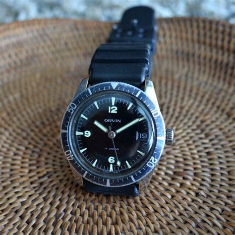 Sold Vintage Orvin Dive Style Watchcharts
