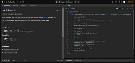 100daysofcode Backtracking Powerset Recursion Dsa Problemsolving Muskan