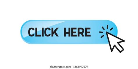 Click Here Button Arrow Pointer Clicking Stock Vector Royalty Free