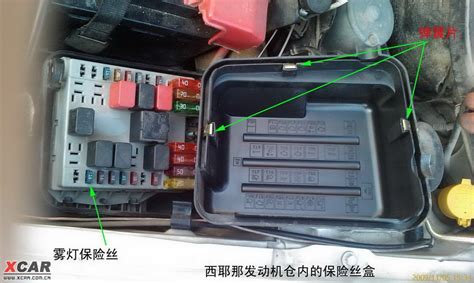 09款捷达保险盒图解 09款捷达保险盒说明图 09款捷达保险盒示意图 大山谷图库