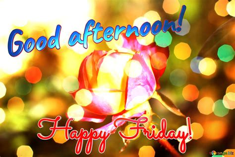 Good Afternoon Happy Friday Free Image 10477