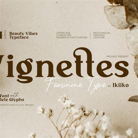 Vignettes Feminine Type