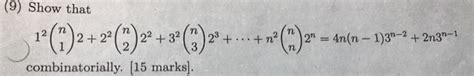 solved combinations there is a proof technique called