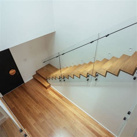 Frameless Glass Stair Balustrade Caringbah Nsw Js Balustrading