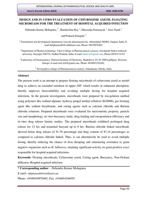 Pdf Formulation Of Sustained Release Matrix Tablets Of Metformin Hydrochloride By Polyacrylate