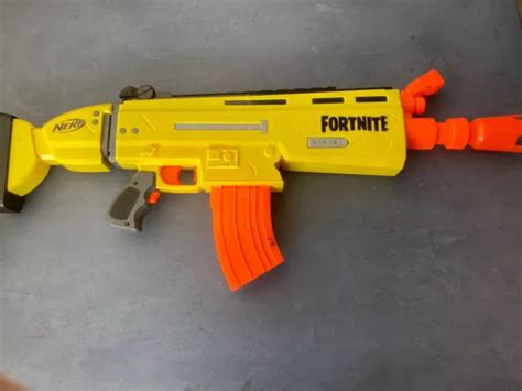 Nerf Fortnite Ar L Scar Assault Rifle Electronic Blaster Toy Gun £1299