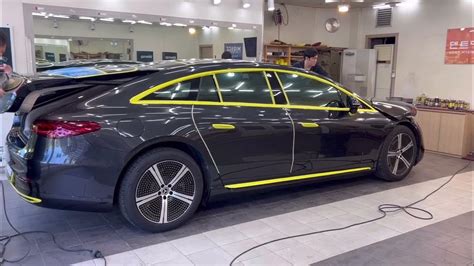 벤츠eqs350 광택및신차유리막코팅 미라지골드 시공 수입차광택코팅 잘하는곳 덴트명장 보험수리 Youtube