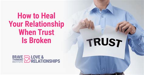 How To Heal Your Relationship When Trust Is Broken