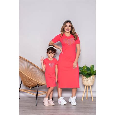 Vestido Feminino Mae E Filha Shopee Brasil