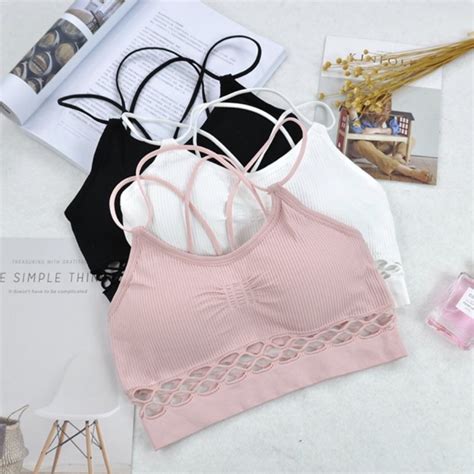 Jual Sport Bra Fashion Tanpa Kawat Nyaman Banget Shopee Indonesia