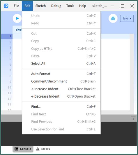 Are There Selection Shortcuts In Processing Beginners Processing