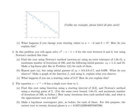 solved math 335 computational project 1 root finding