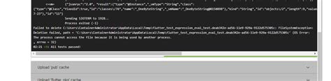 Fluttertools Integration Tests Fail Reliably Fails On Windows When