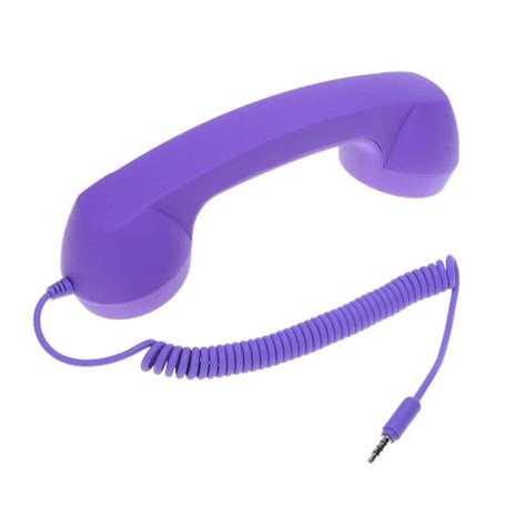 Retro Telephone Handset Speaker Handset Microphone Handset Headsets For Smartphones And Mobile