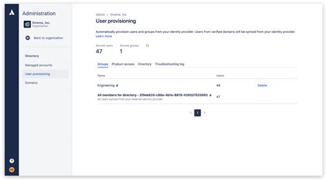 User And Auto Provisioning With Atlassian Access