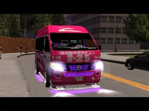 Ruta 25 De Zacatepec PUEBLA Para PROTON BUS SIMULATOR Nissan Urvan Nv350 Combi YouTube
