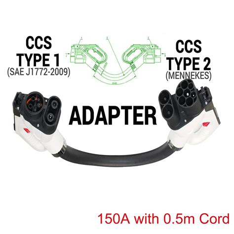 CCS To CCS EV PHEV Charging Cable DC Quick Charger Combo CCS To CCS Combo Plug Adapter