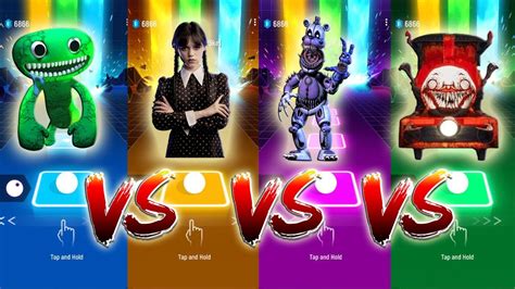 Jumbo Josh Vs Wednesday Addams Vs Five Nights At Freddys Vs Choo Choo