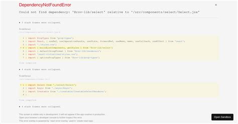 React Select Virtualized Codesandbox