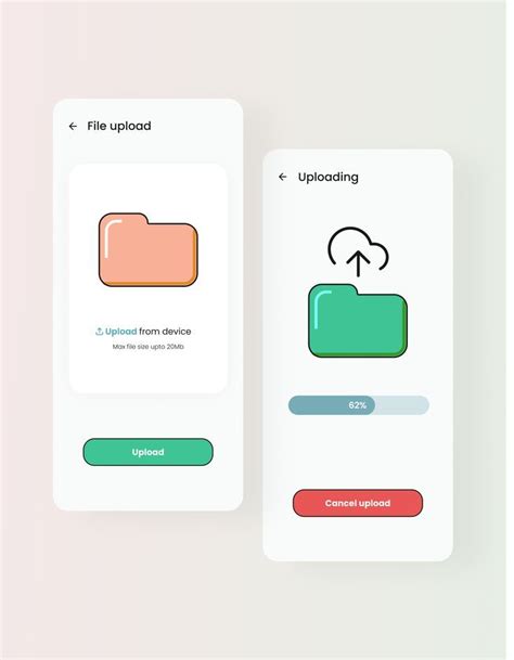File Upload User Interface