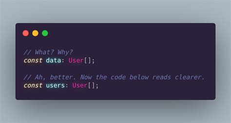 Cory House On Twitter The Habit Of Using Data Is Especially Odd In Typescript Often A