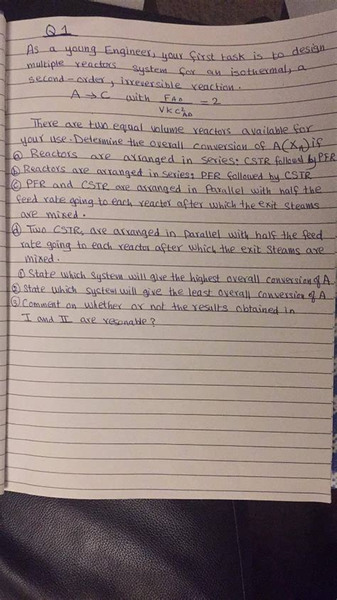 Solved Nultiple Xeactaxs Ystem R Au Is Chegg Com