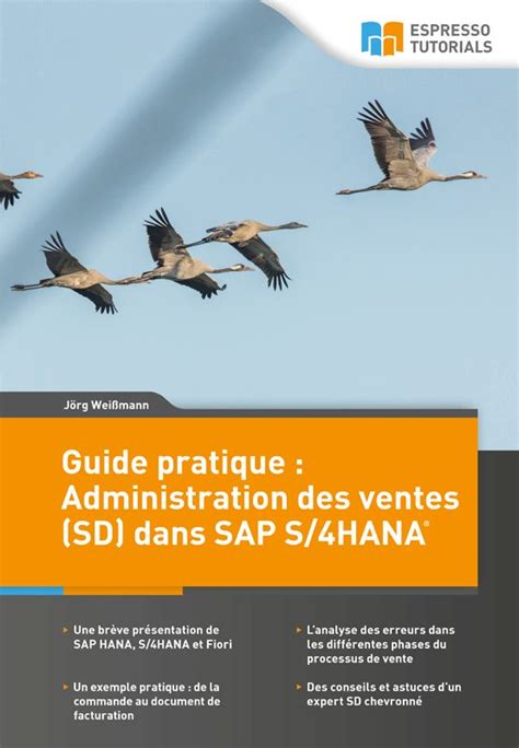 Guide Pratique Administration Des Ventes Sd Dans Sap S 4hana Sap Reference Books