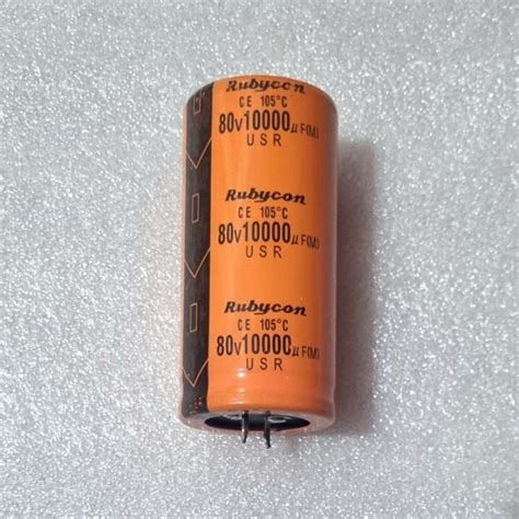 Jual Elco Rubycon 10000uf 80v Orange Shopee Indonesia