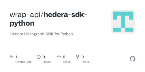 github wrap api hedera sdk python hedera hashgraph sdk for python