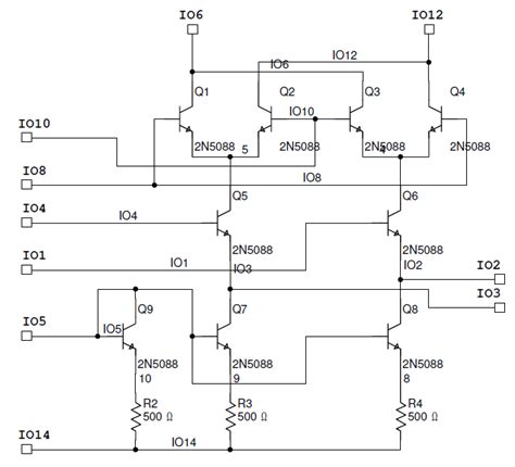 进阶题8 Mc1496内部电路（dsb调制电路）