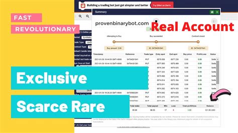 Real Account Deriv Bot Free Download Quad Digit Bot Scarce Rare