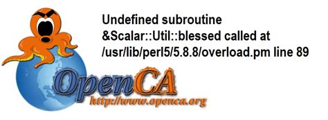 Solved Perl Error Undefined Subroutine Scalar Util Blessed